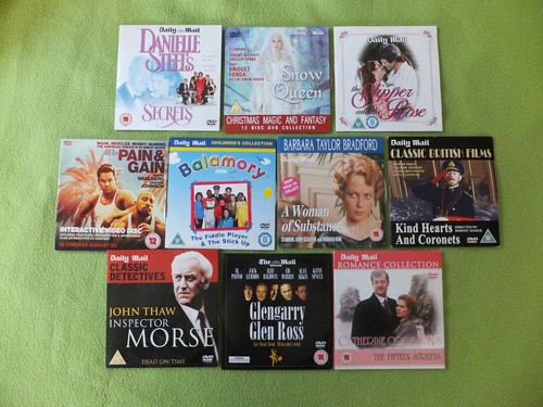 10 DVD - Chick Flicks Snow Queen Glengarry Glen Ross Pain & Gain Morse ...