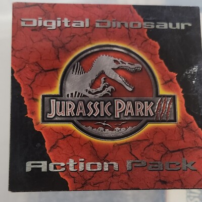 Jurassic Park 3 III - Digital Dinosaur Action Pack PC Game CD ROM ...