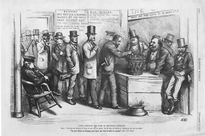 Going Through the Form of Universal Suffrage - Boss Tweed - by Thomas ...