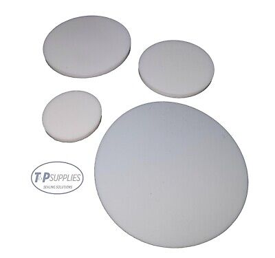 Teflon PTFE Disc Discs x2 Bespoke Sizes 1.5mm thk | eBay