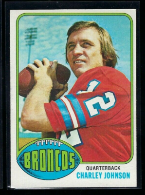 1976 Topps Football #68 - Charley Johnson - Denver Broncos | eBay