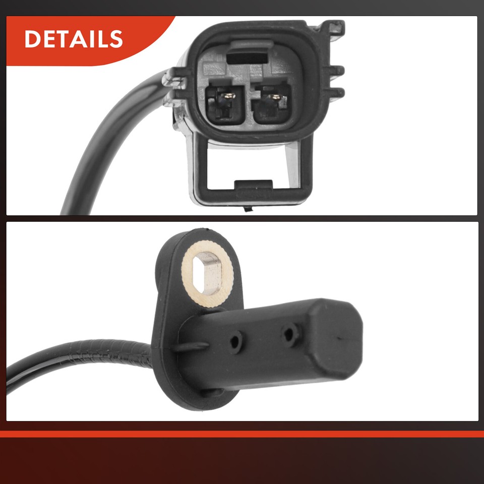 4Pcs Front & Rear ABS Speed Sensors for Volvo S60 2001-2009 S80 01-06 ...