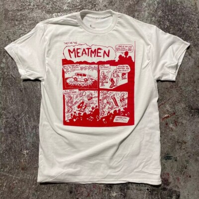 They're The Meatmen Band Short Sleeve T Shirt Full Size S-5XL | eBay