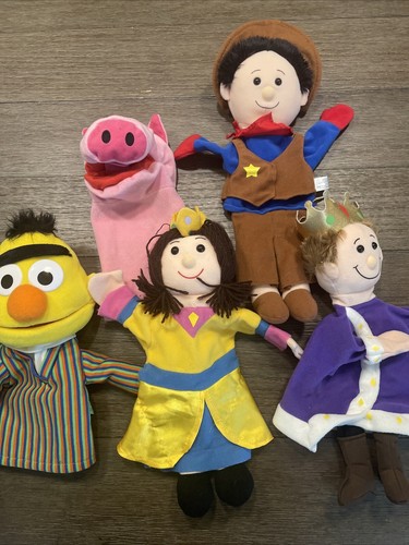 Set 0r 3Timeless Toys Plush Puppet S, Farm Pig And Bert | eBay