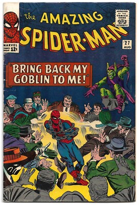 🔥Amazing Spider-Man (1965) #27 * Green Goblin Appearance * Ditko / Stan ...