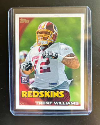 2010 Topps Trent Williams Washington Redskins RC #225 34 count lot | eBay