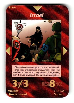 Israel Card Unlimited INWO Illuminati New World Order Game | eBay