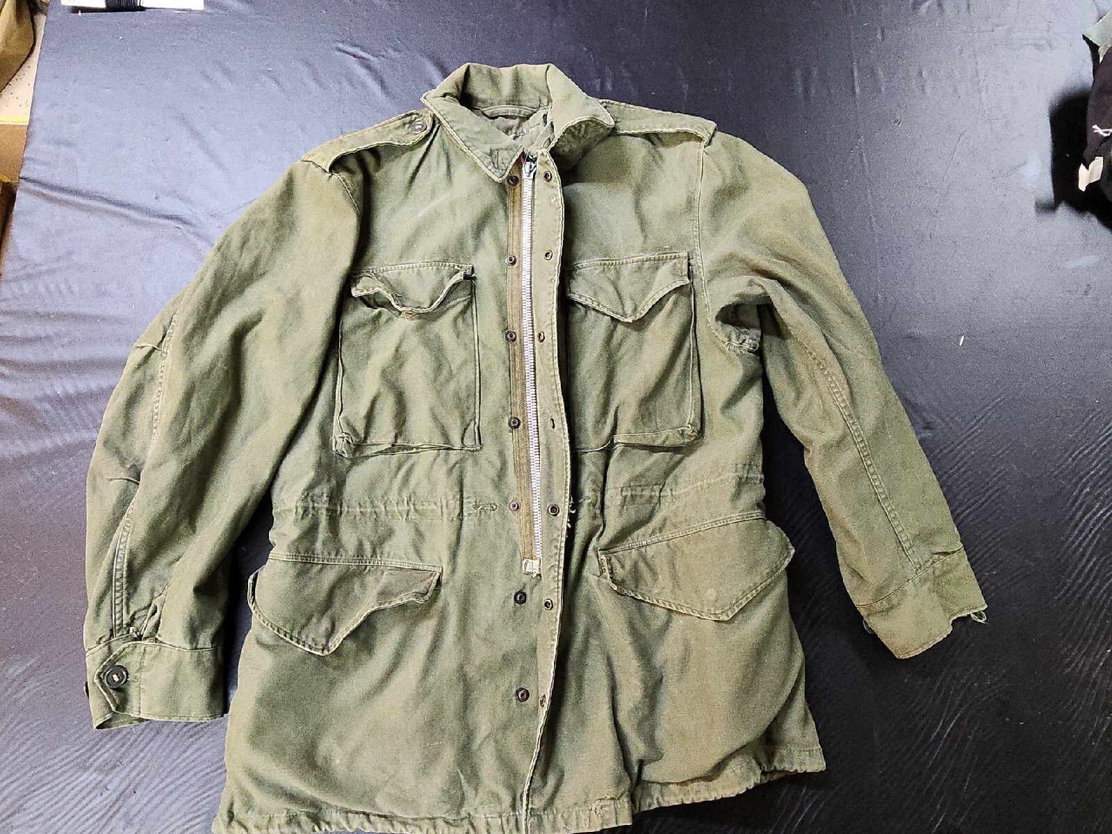 Vietnam Era Army Cold Weather Field Jacket Coat Mediu… - Gem