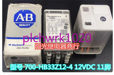 1PCS NEW AB Intermediate relay pin 11 700-HB33Z12-4 12VDC | eBay