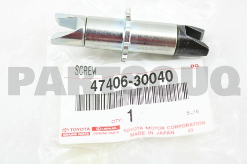 4740630040 Genuine Toyota ADJUSTER SUB-ASSY, PARKING BRAKE SHOE, LH ...