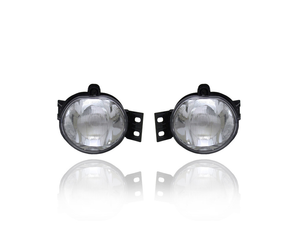 Fog Light For 02-08 Dodge RAM, 05-09 1500/2500/3500 Pair 55077474AE ...