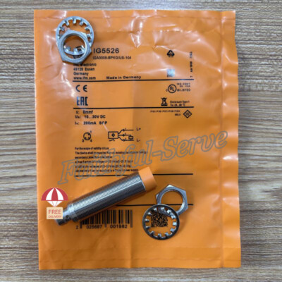 Inductive Proximity Sensor Switch For IFM IG5526 10-30VDC 200mA PNP 8mm | eBay