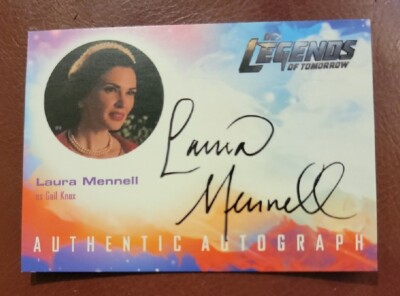 DC Legends of Tomorrow - Autograph Card Of LAURA MENNELL | eBay