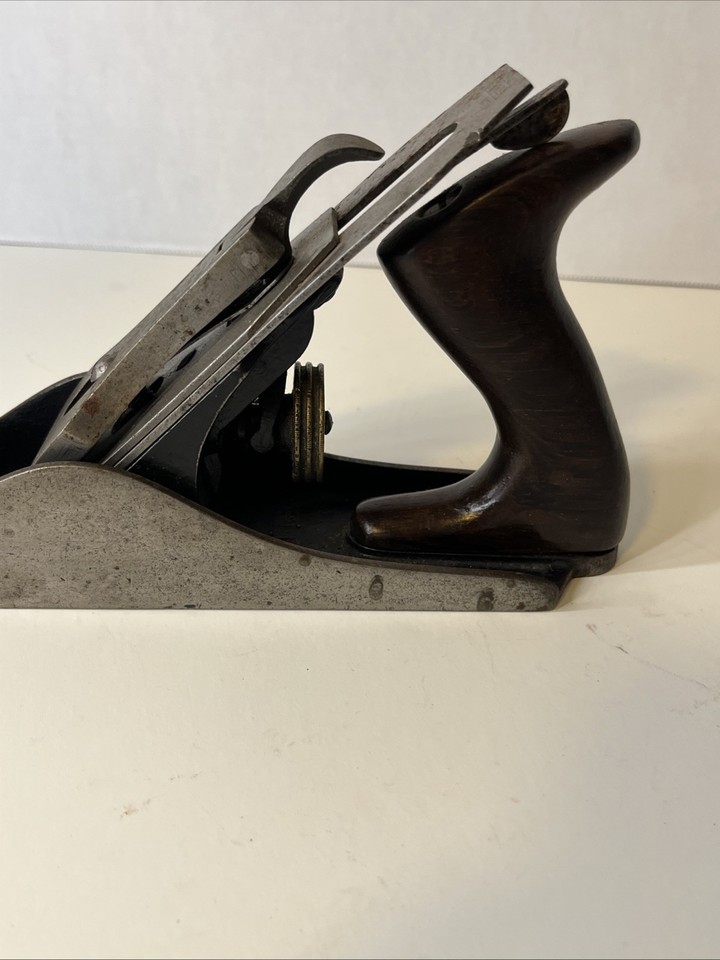 Vtg. STANLEY Bailey No. 3 Smooth Bottom Bench Plane Woodworking Hand ...