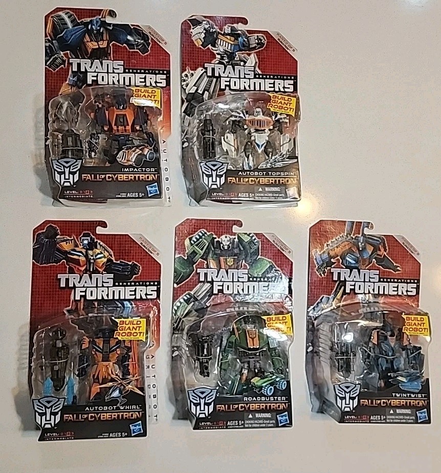 Transformers Generations Fall of Cybertron Set of 5 MISB Combiner ...