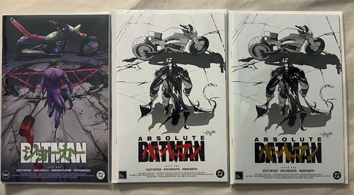 Absolute Batman 1 3rd & 4th Print . Batman 1 New 52 Akira Homages SOLD ...