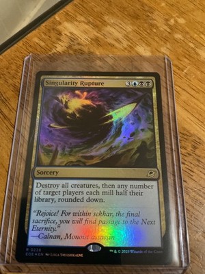 Singularity Rupture - Foil Edge of Eternities | eBay