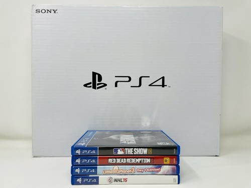 Sony PlayStation 4 (PS4) Slim Console W/ Box & Video Games Lot! | eBay