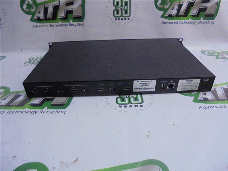 Crestron HD-MD6X2-4K-E HDMI Switcher 6x2 4K UHD Matrix Good Condition ...