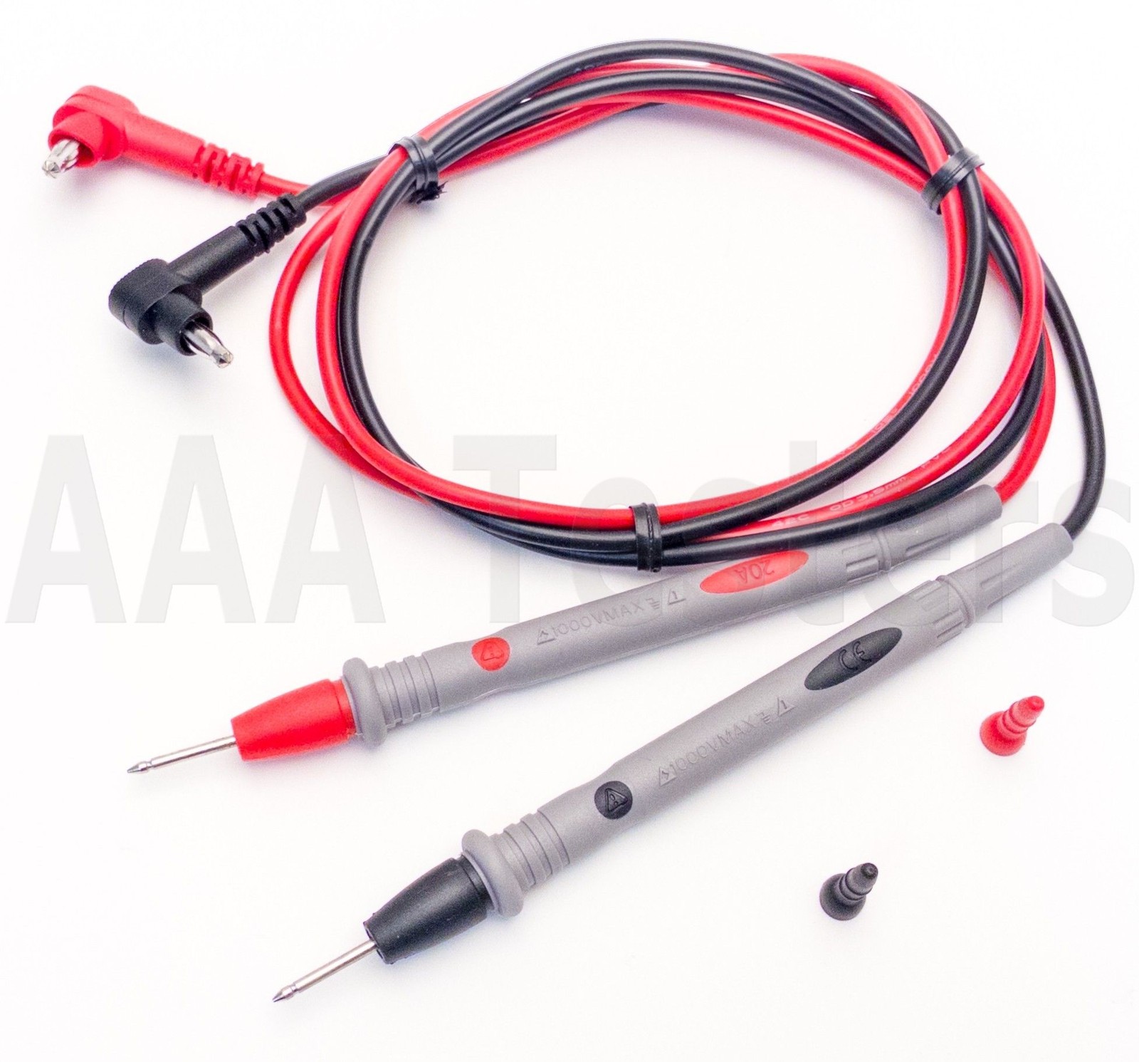 Multimeter Hard Point Test Leads Set 1000V 20A Meter Probes Fluke ...