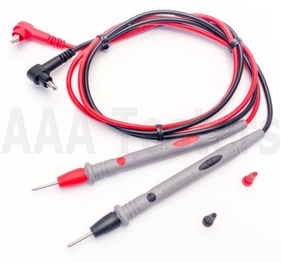 Multimeter Hard Point Test Leads Set 1000V 20A Meter Probes Fluke ...