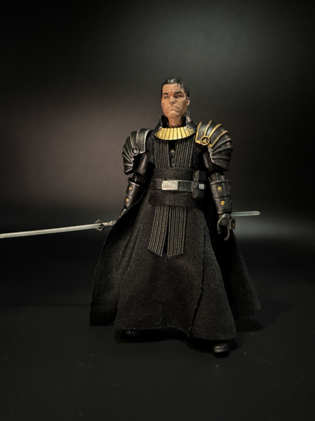Star Wars Custom 3.75” Black Series Exar Kun Sith Lord Action Figure ...