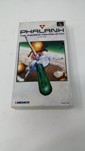 KEMCO Super Famicom Soft Phalanx Used | eBay