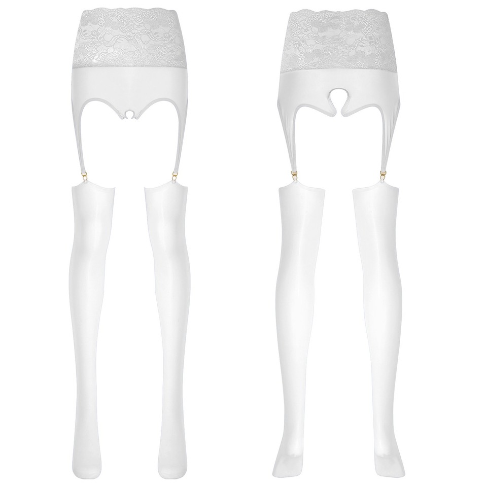 Women Antyhose Sheer Long Socks Ladies Stockings Solid Color Tights ...