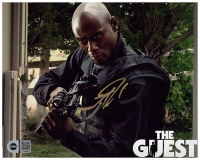 LANCE REDDICK SIGNED MAJOR CARVER 8X10 PHOTO THE GUEST SWAU COA | eBay
