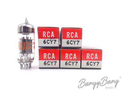 5 Vintage RCA 6CY7 Double Triode Rockola Jukebox/TV/Radio Audio Vacuum ...