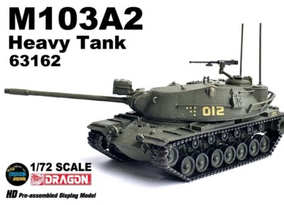 Dragon Armor 1:72 63162 M103A2 Heavy Tank US Army | eBay