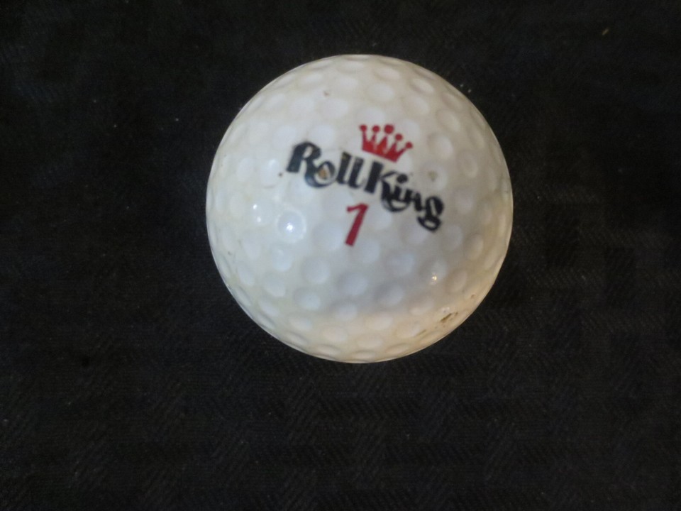 Roll King Ajay Liquid Center Vintage Golf Ball | eBay