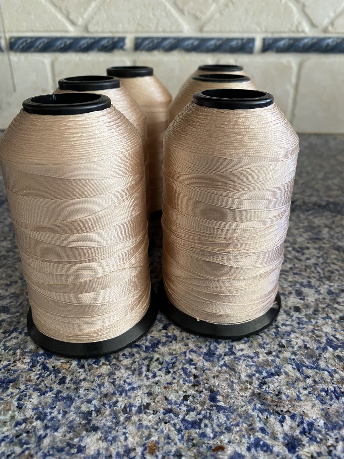 HOLLAND THREAD CO. Rod Wrapping Nylon Thread Spools Assorted Colors ...