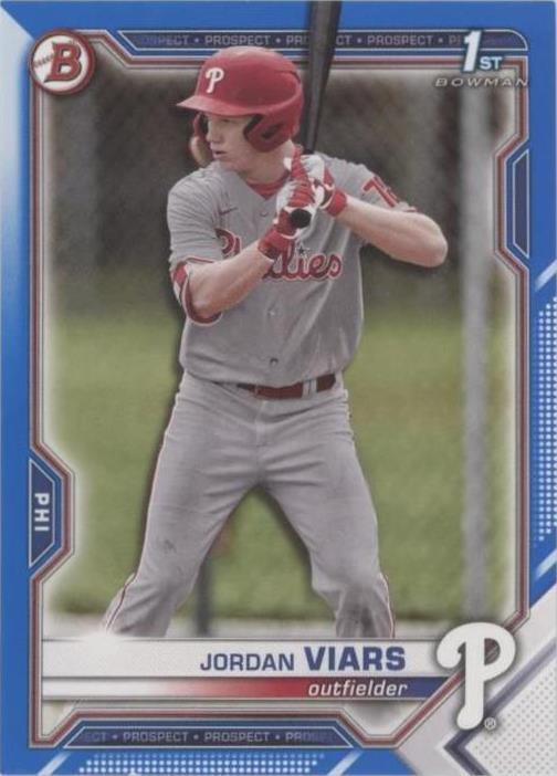 2021 Bowman Draft - Jordan Viars #BD-132 Blue /150 (RC) for sale online ...
