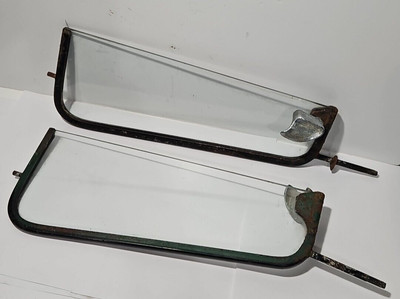 1930s Chevrolet Chevy Car Truck Coupe Wing Window Original GLASS Pair ...