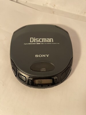 Sony Discman D-151 Mega Bass Portable Compact Disc CD Player For Parts ...