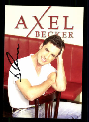 Axel Becker Autogrammkarte Original Signiert ## BC 189878 | eBay.de