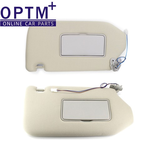 A Pair Left & Right Sun Visor For Nissan Pathfinder 2013-2018 96401 ...