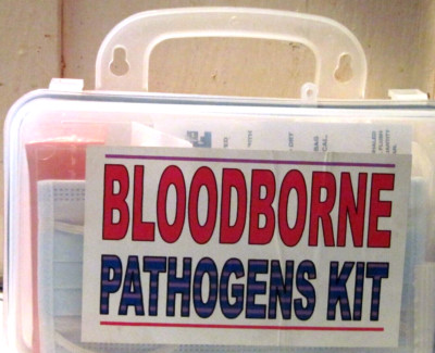 BLOODBORNE PATHOGENS SPILL CLEAN UP, NEW IN BOX | eBay