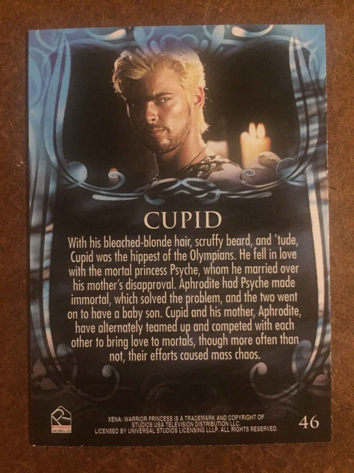 Cupid 46 Xena Warrior Princess Beauty And Brawn Trading Card | eBay