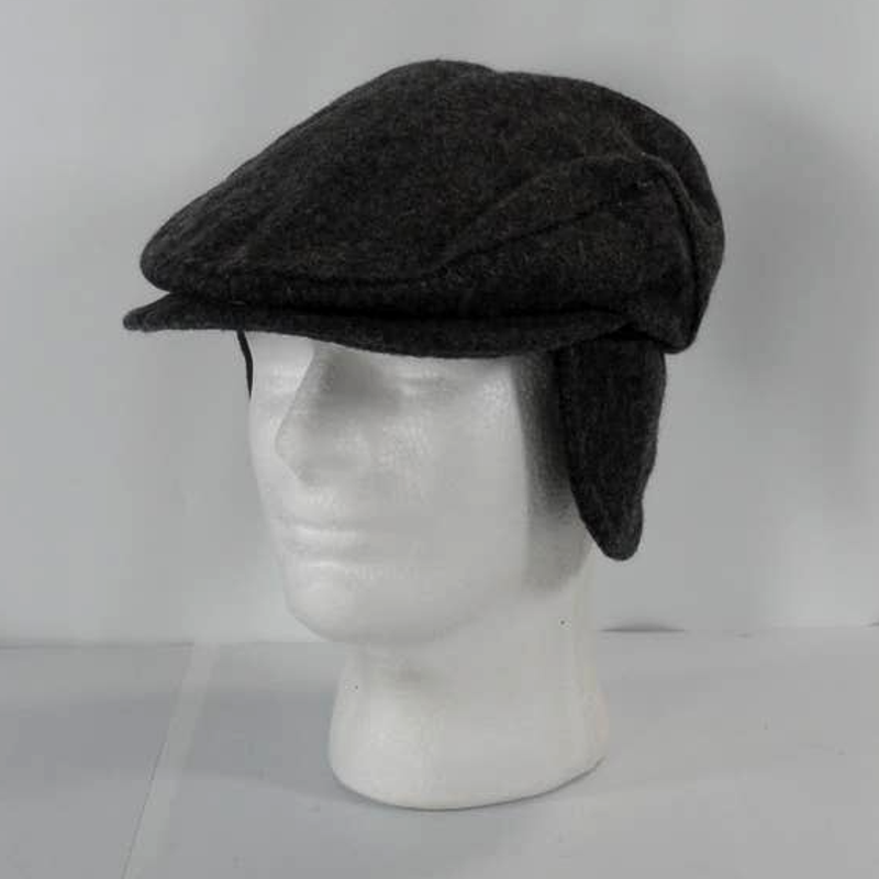 Vintage Dobbs Cabbie Newsboy Ear Flap Hat Cap USA Size S 6 3/4-6 7/8 | eBay