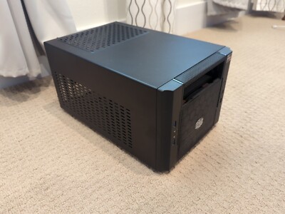 Cooler Master Elite 130 Mini Tower Case - Black (‎RC-130-KKN1 ...