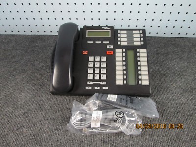 Nortel Norstar T7316E Charcoal Enhanced Phone (NT8B27)(25 In-Stock)(B/C ...