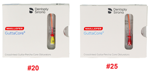 GuttaCore Obturators Size #25/#20 Pack Of 30 Obturators Tulsa Dental ...