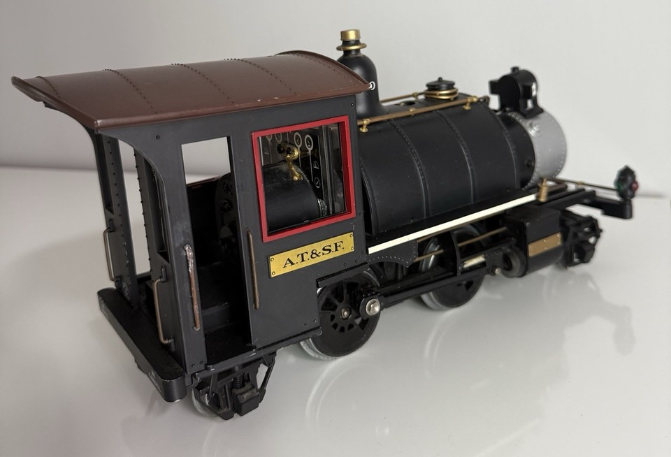 Aristocrat Rogers 2-4-2 Steam Locomotive G Scale Model Train Santa Fe ...