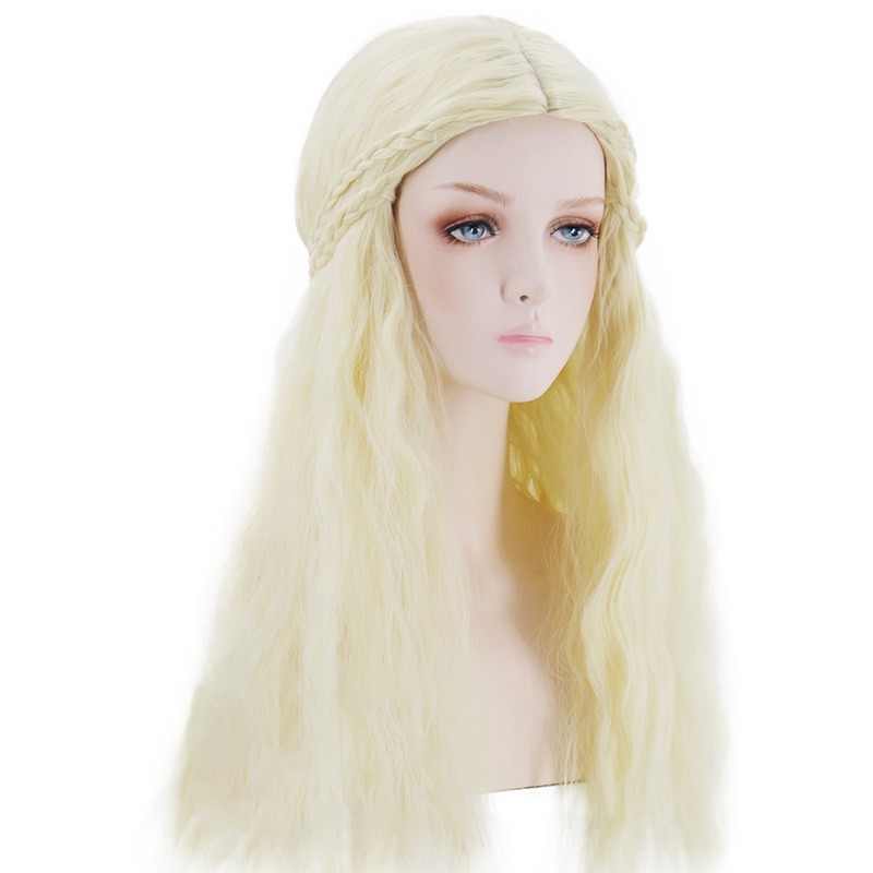 Game of Thrones Cosplay Wig - Daenerys/Sansa Style, 65cm Heat-Resistant ...