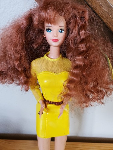 Vintage 1992 Mattel Earring Magic Midge Barbie Doll Red Hair #10256 ...