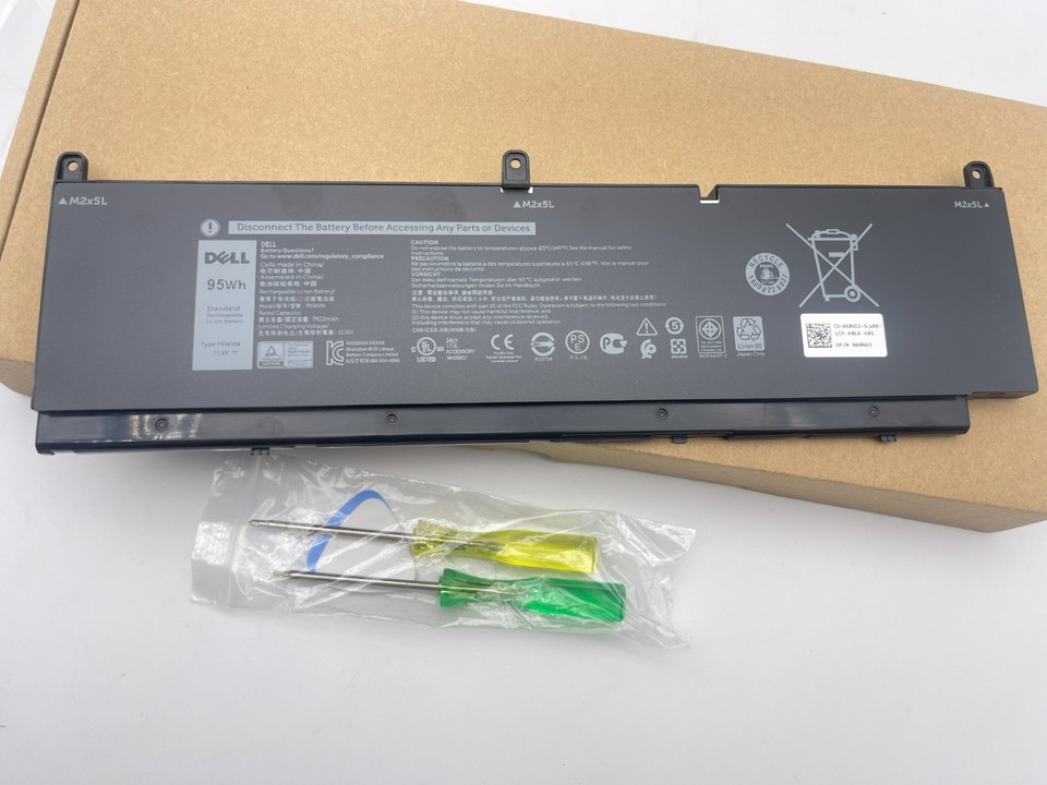 Genuine PKWVM Laptop Battery for Dell Precision 7550 7560 7750 7760 ...