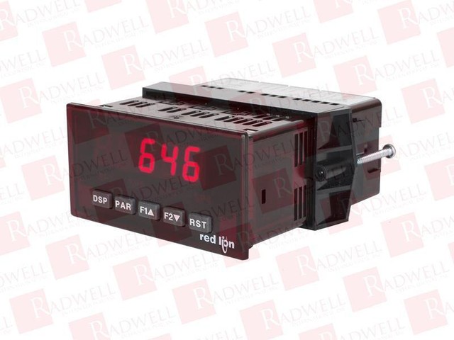 Red Lion Controls PAXP 85-250VAC Process Input LED Panel Meter - Black ...