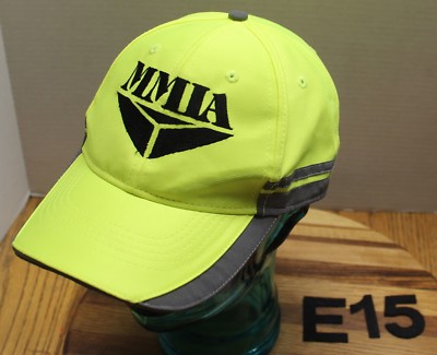 MONTANA MUNICIPAL INTERLOCAL AUTHORITY MMIA HAT FLOURESCENT YELLOW VGC ...